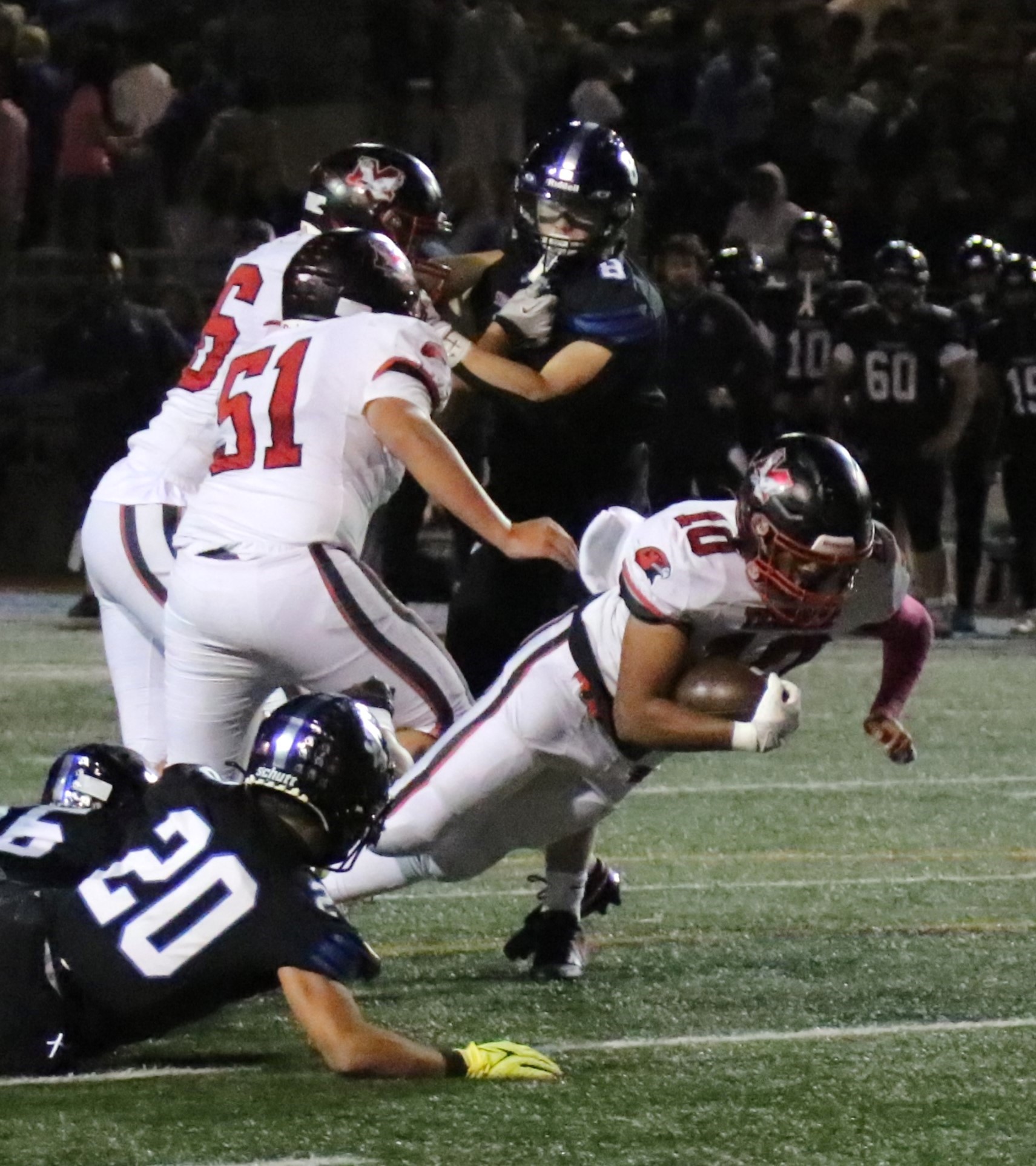 Prep football: In battle of unbeatens, Terrace topples Shorewood ...