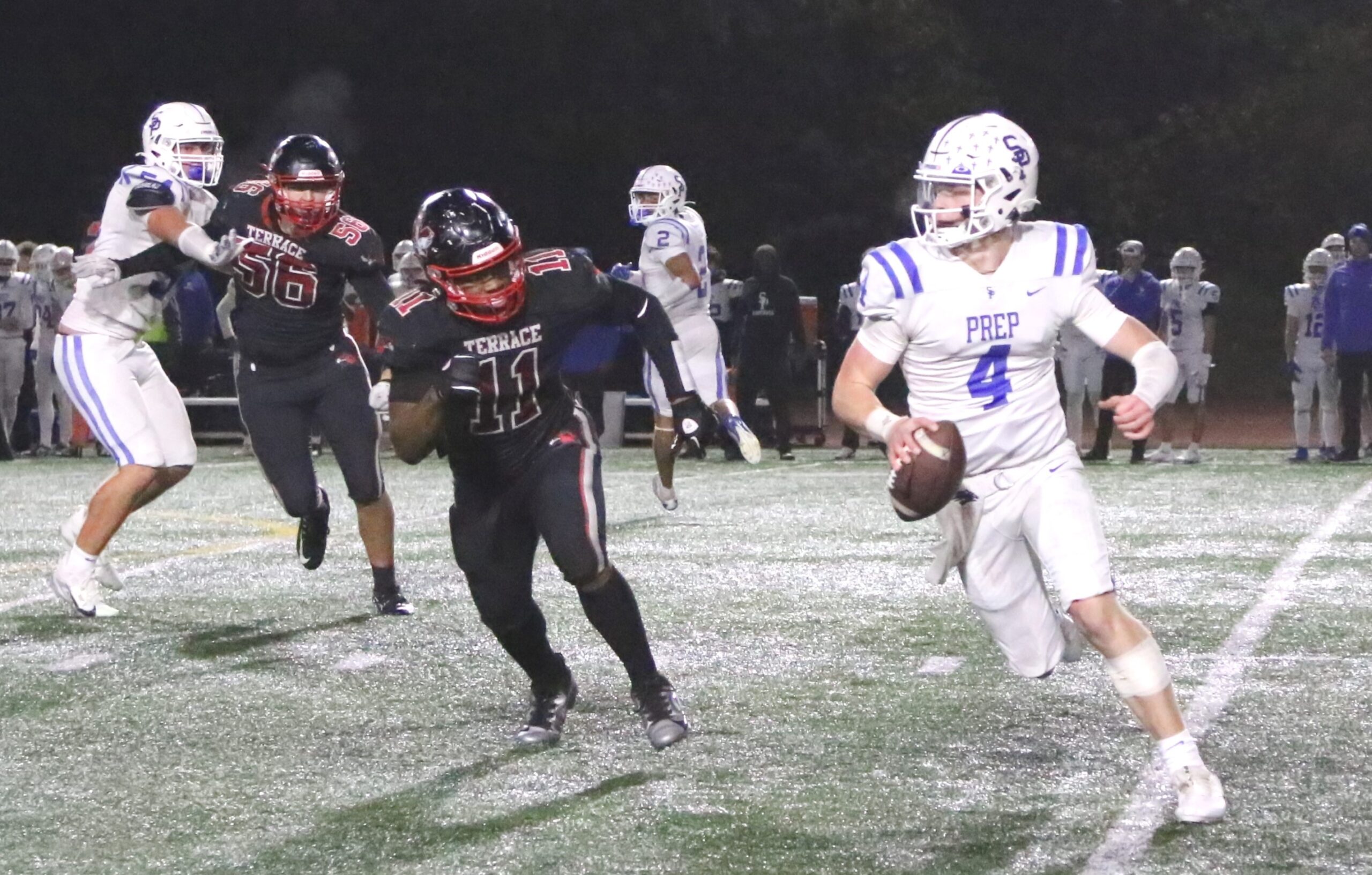 Prep football: Seattle Prep's fourth-quarter surge ends Hawks' season ...