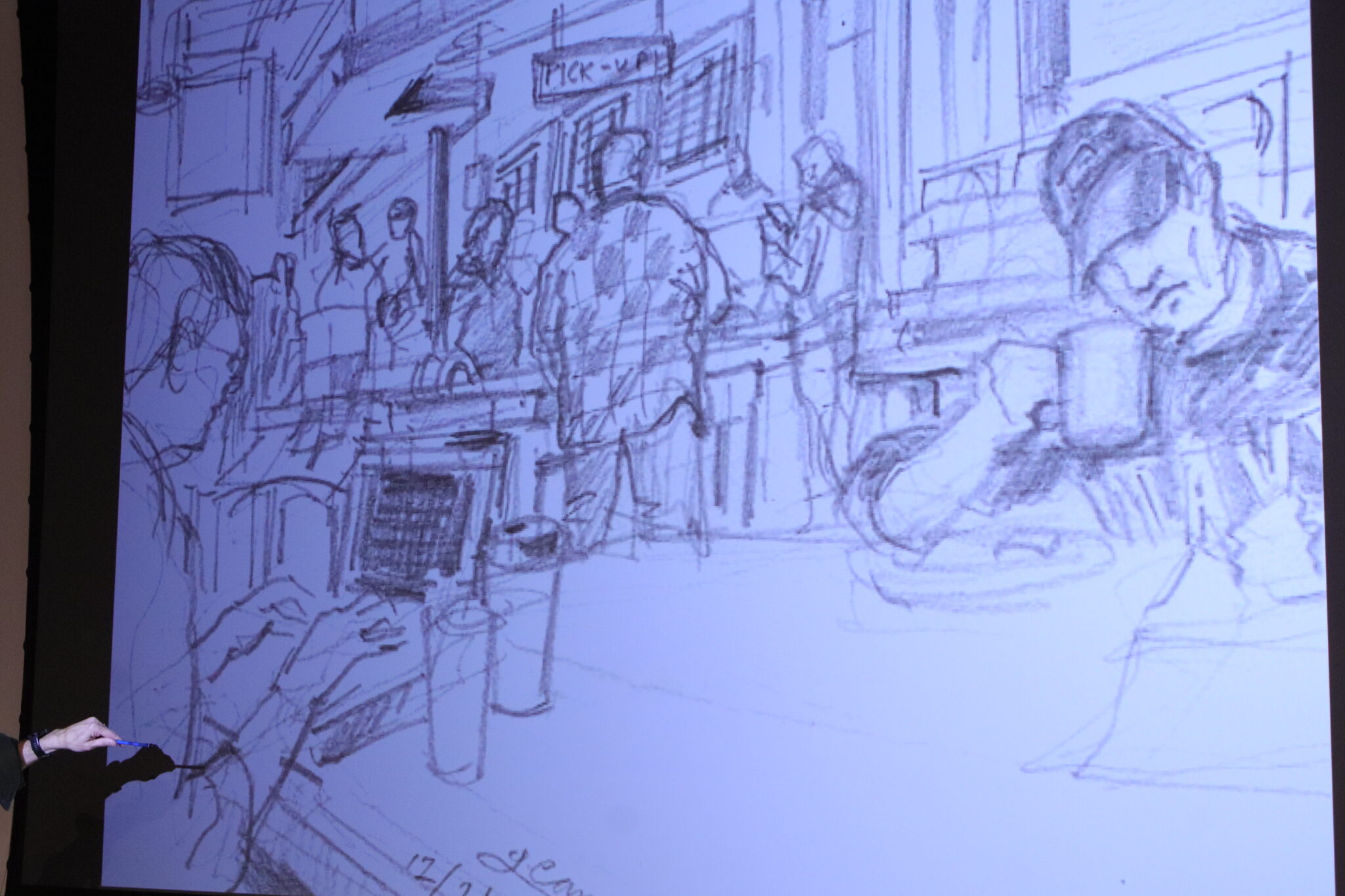Seattle artist demos graphite sketching techniques at first 2026 ‘Art ...