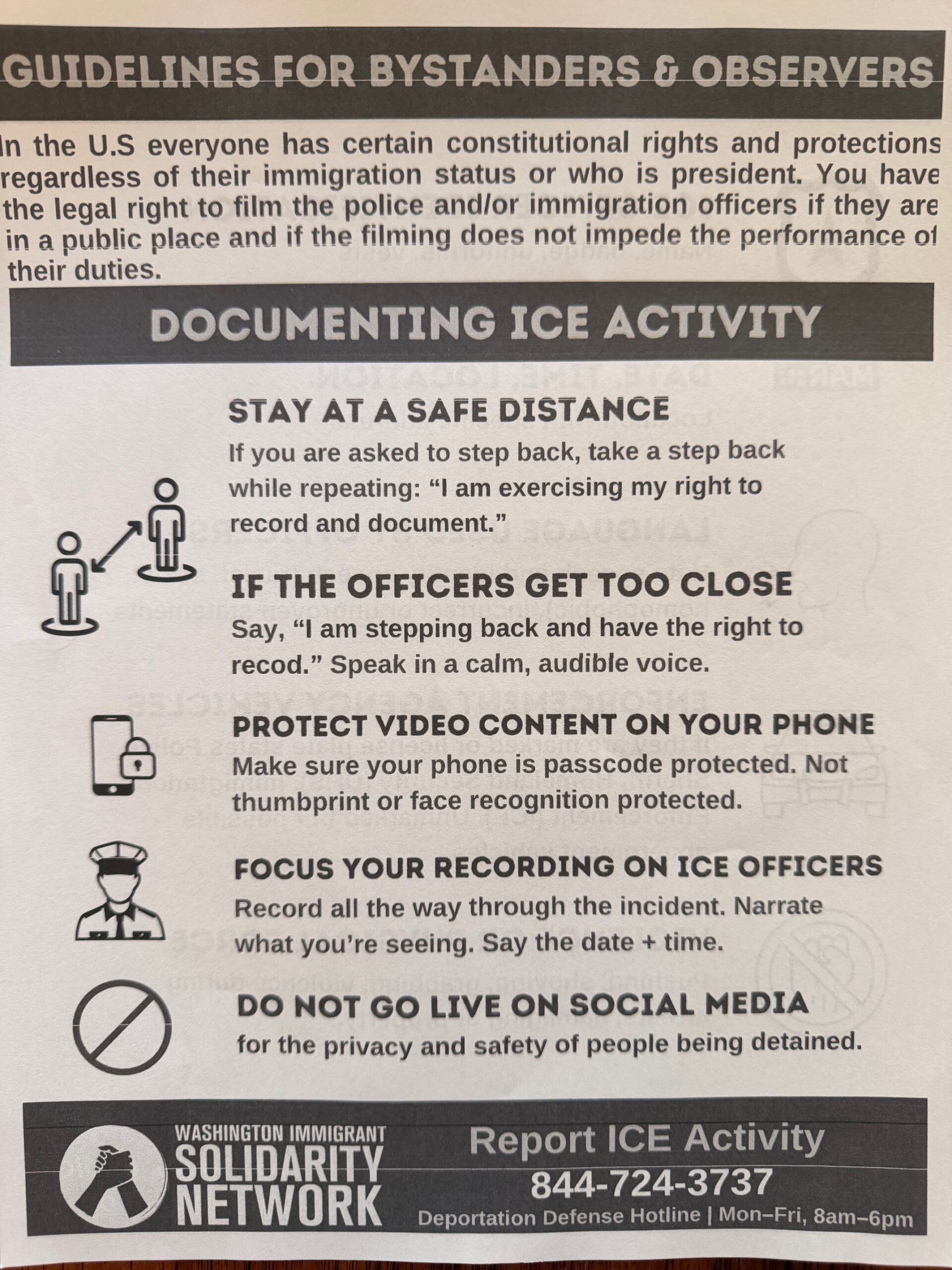 Residents join rapid response teams to document local ICE raids ...