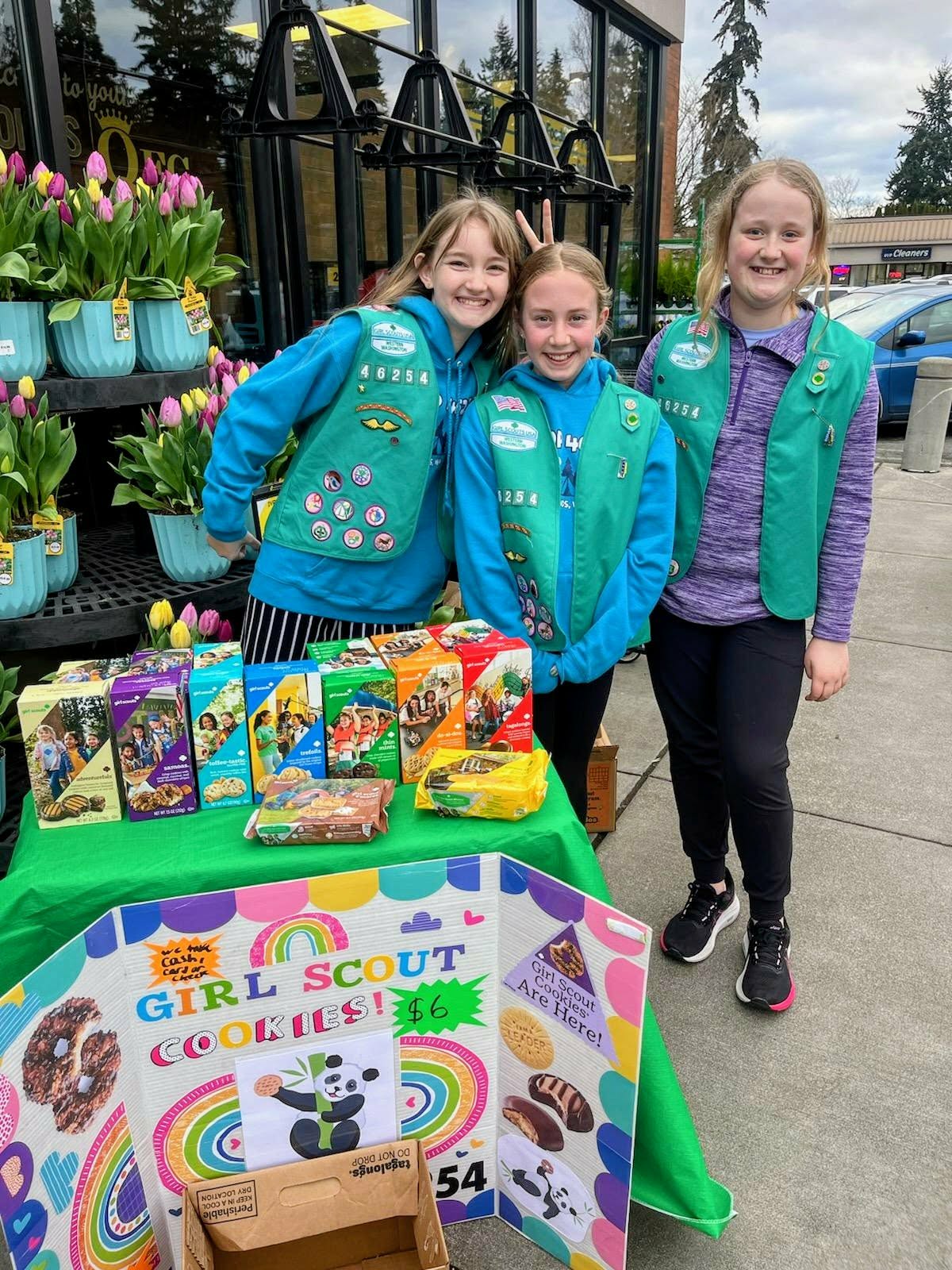 Sweet time of year: Girl Scout Cookie sales begin - My Lynnwood News