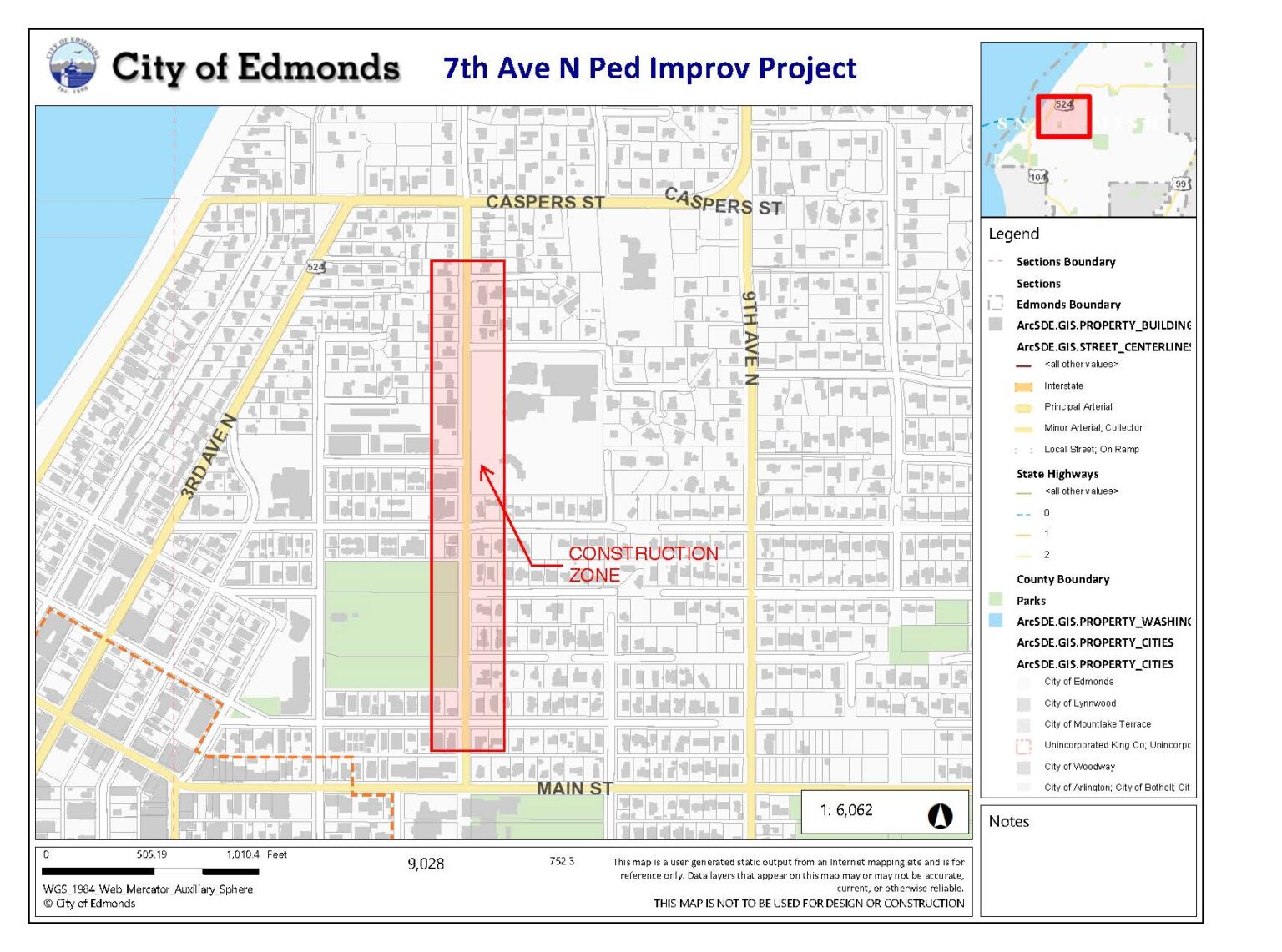 City of Edmonds to begin 7th Ave N pedestrian improvement project Sept ...